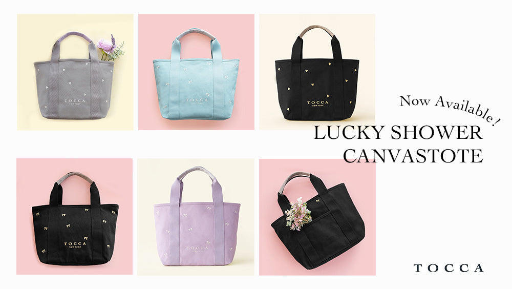 LUCKY SHOWER CANVASTOTE 再入荷分通常販売スタート！ – TOCCA OFFICIAL SITE