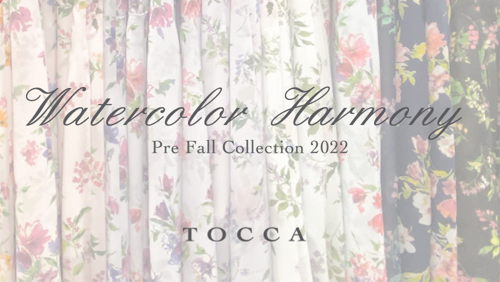 【WATER COLOR HARMONY】各店舗限定カラードレス – TOCCA OFFICIAL SITE